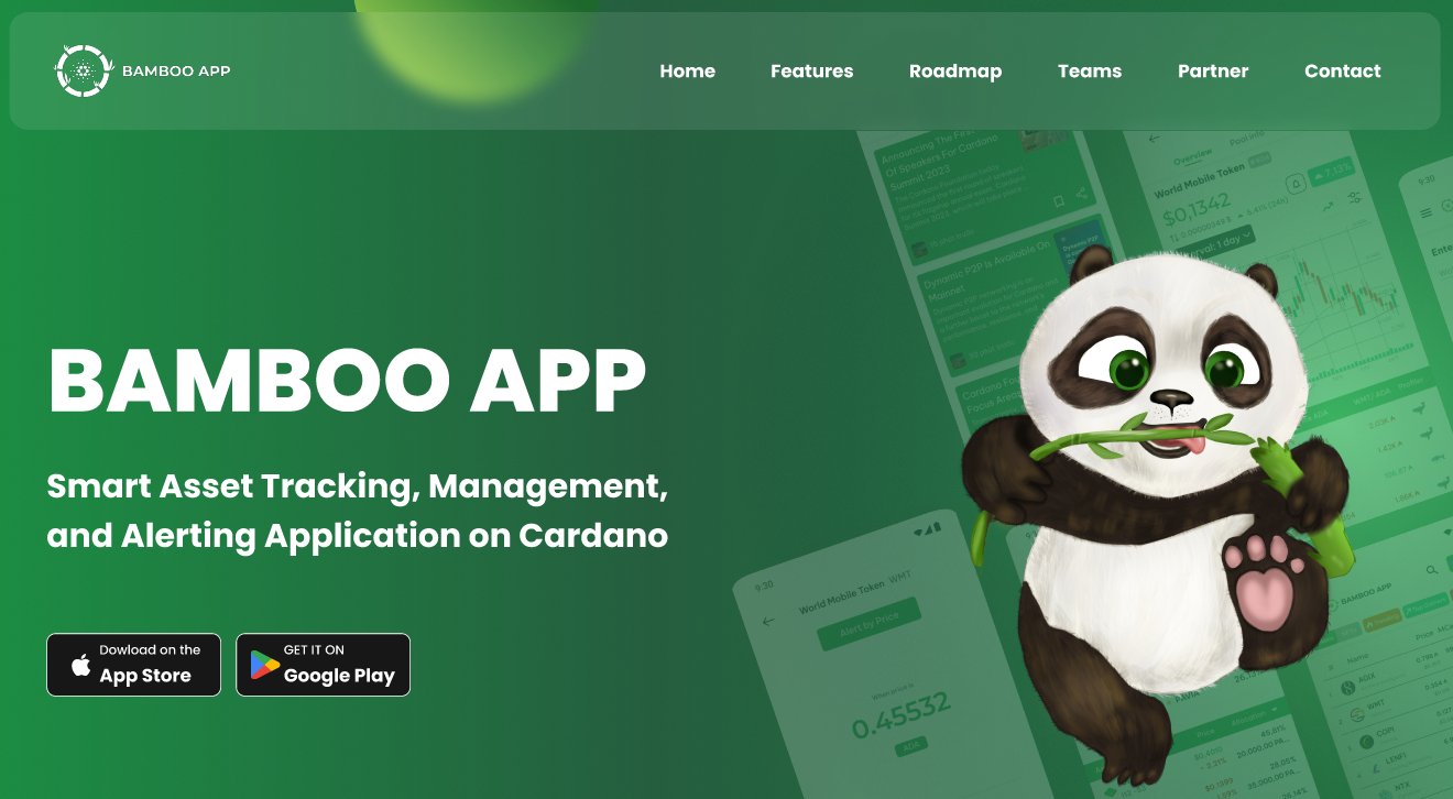 Báo cáo tiến độ thực hiện đề xuất Bamboo App trong Fund 11 – ADA Bamboo